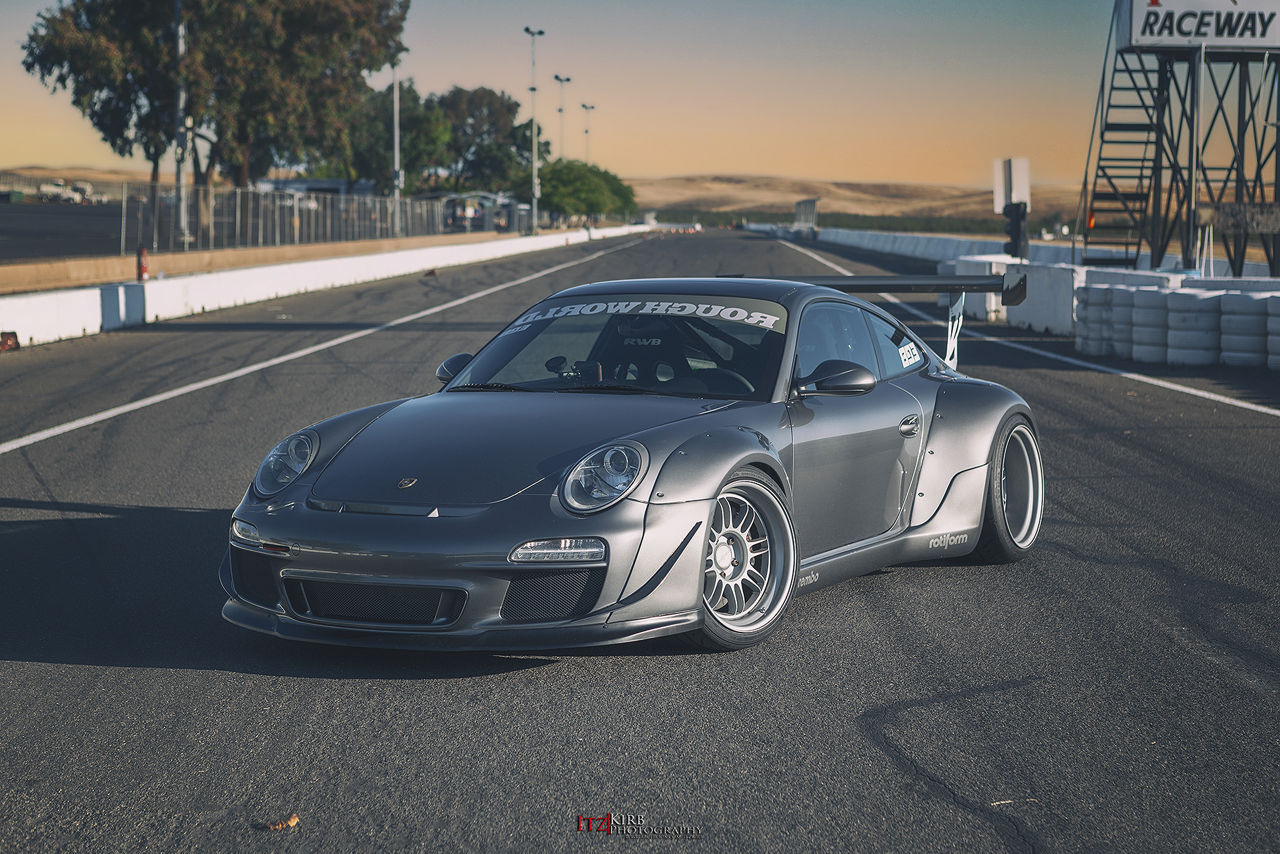 2012 Porsche 997 RWB - Rotiform TSF - Silver | Wheel Pros